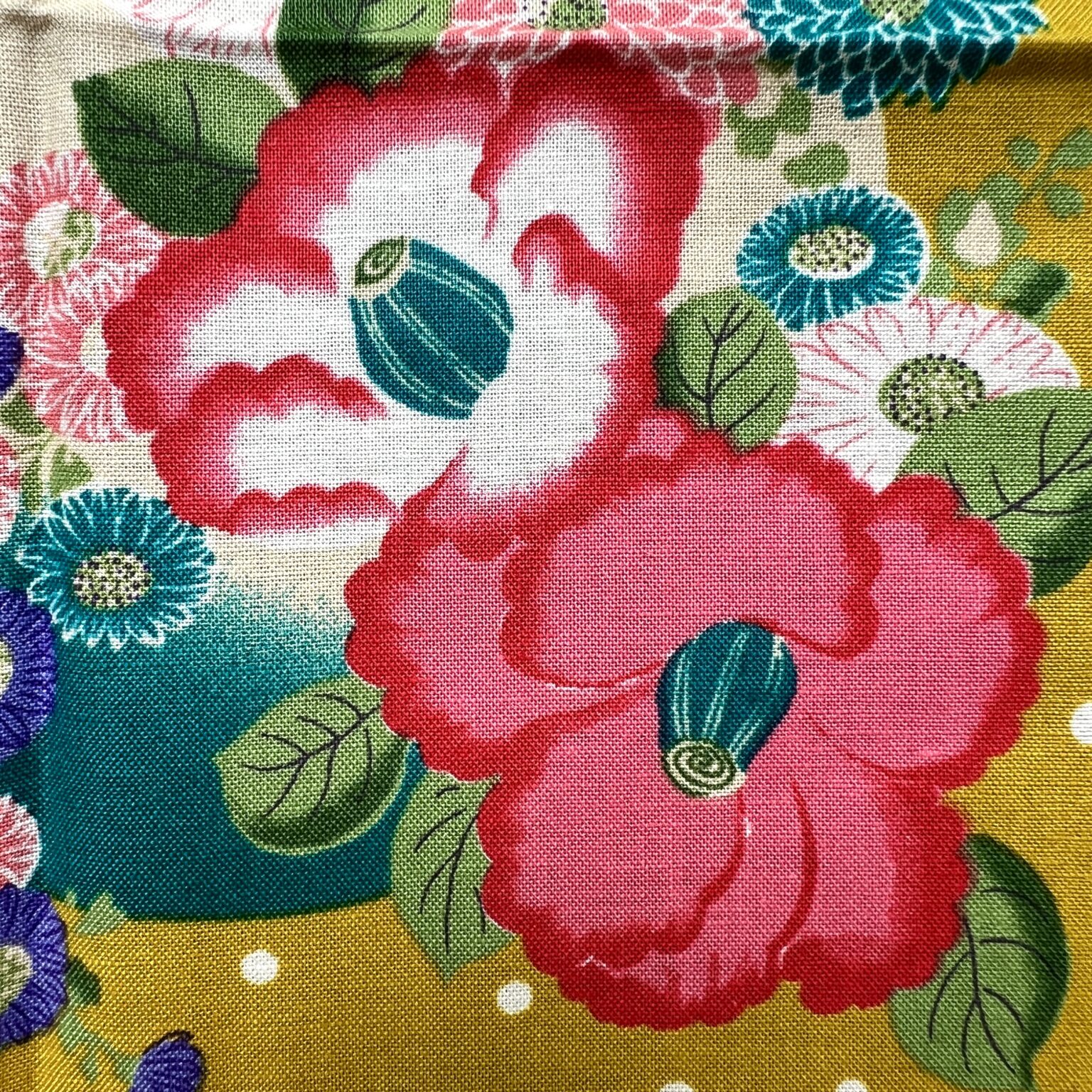 Les motifs floraux des tissus japonais - Le Héron Graveur