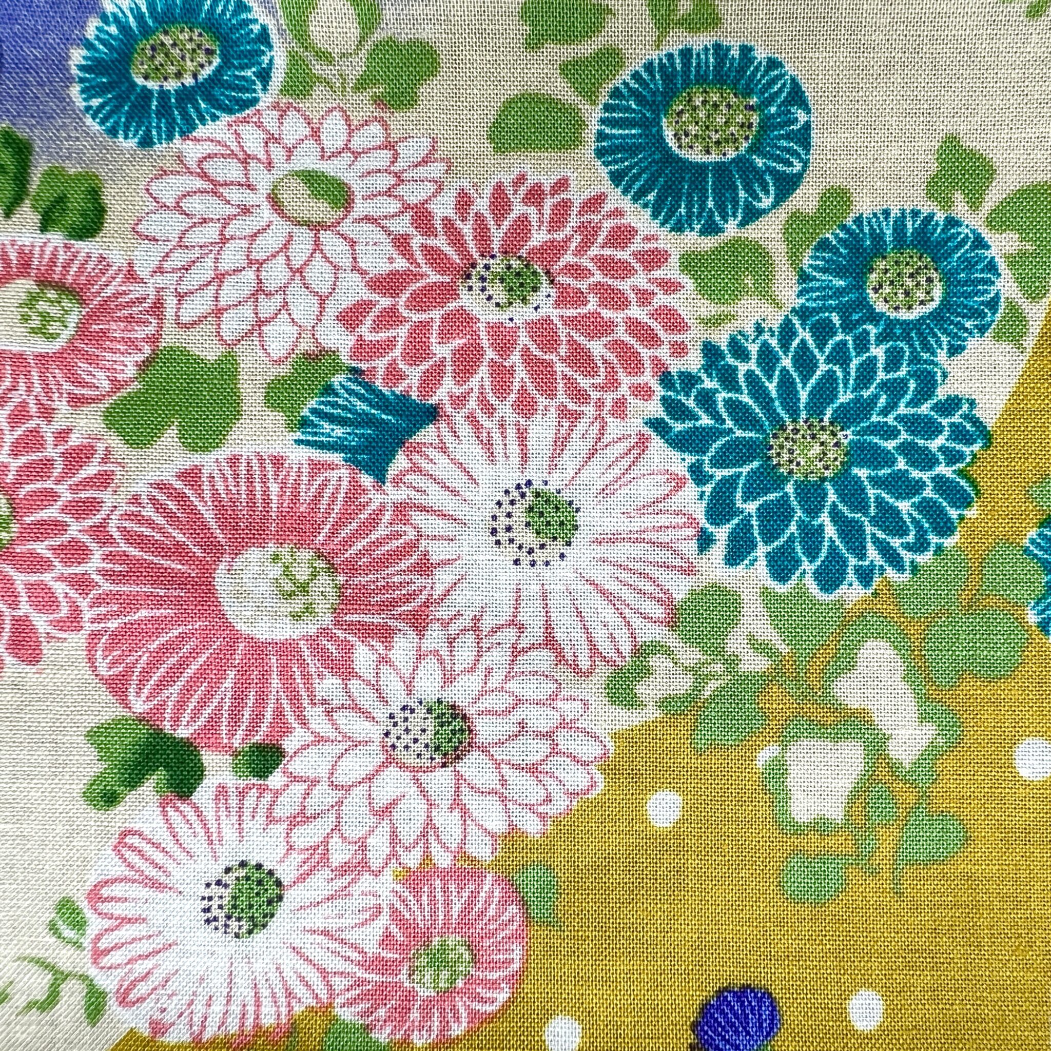 Les motifs floraux des tissus japonais - Le Héron Graveur
